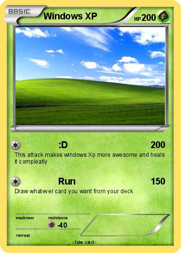 Pokémon Windows XP 41 41 - :D - My Pokemon Card