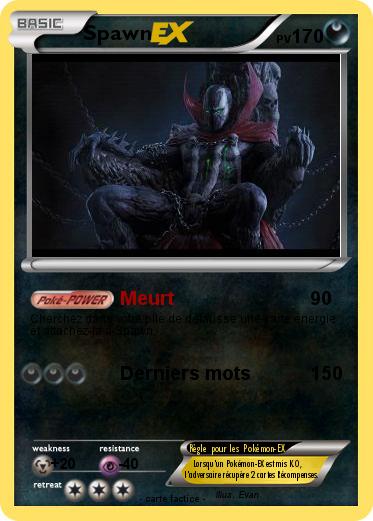 Pokémon Spawn 86 86 - Meurt - Ma carte Pokémon