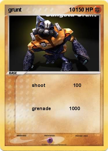 Pokémon grunt 10 1 1 - shoot 100 - My Pokemon Card