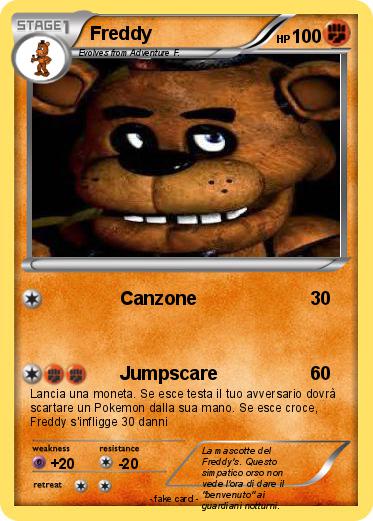 Pokémon Freddy 2588 2588 - Canzone - My Pokemon Card