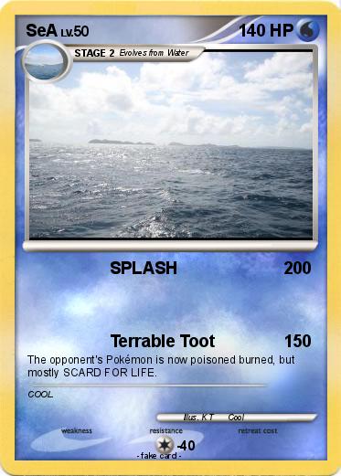 Pokémon SeA 628 628 - SPLASH - My Pokemon Card
