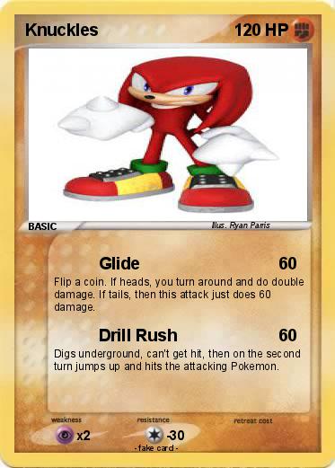 Pokémon Knuckles 651 651 - Glide - My Pokemon Card