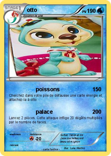 Pokémon otto 97 97 - poissons - Ma carte Pokémon