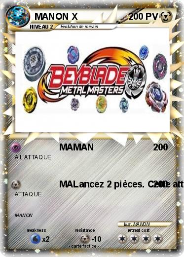 Pokémon MANON X - MAMAN - Ma carte Pokémon