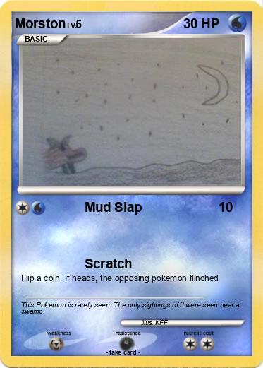 Pokémon Morston - Mud Slap - My Pokemon Card