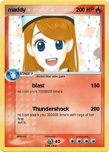 Pokémon maddy 83 83 - blast - My Pokemon Card