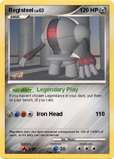 Pokémon Registeel 337 337 - Legendary Play - My Pokemon Card