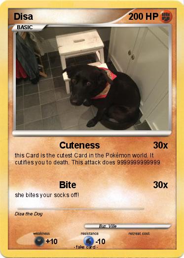Pokémon Disa - Cuteness - My Pokemon Card