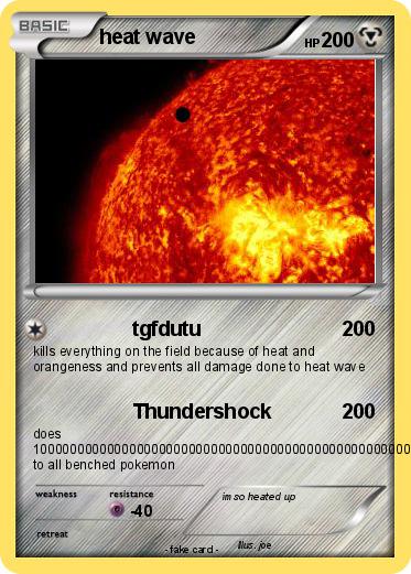 Pokémon heat wave 4 4 - tgfdutu - My Pokemon Card