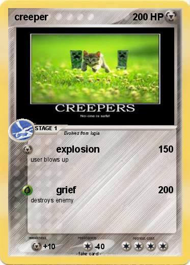 Pokémon creeper 4715 4715 - explosion - My Pokemon Card