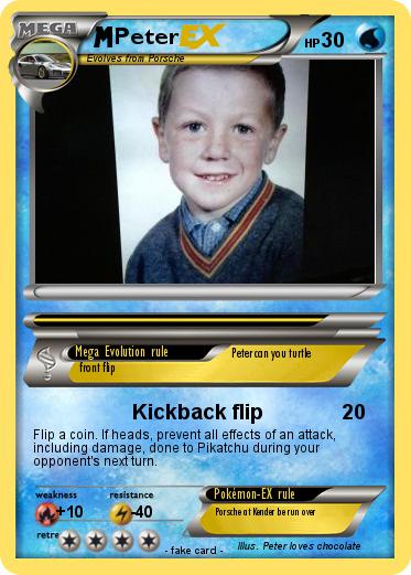 Pokémon Peter 1512 1512 - Kickback flip - My Pokemon Card