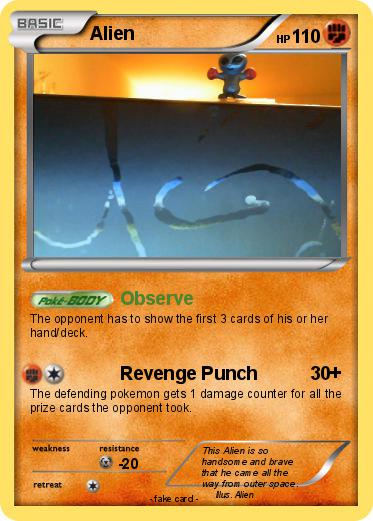 Pokémon Alien 1083 1083 - Observe - My Pokemon Card