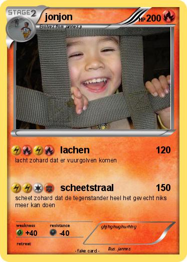 Pokémon jonjon 5 5 - lachen - My Pokemon Card