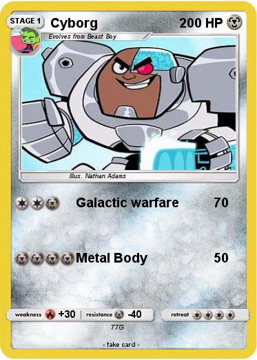 Pokémon Cyborg 342 342 - Galactic warfare - My Pokemon Card