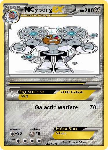 Pokémon Cyborg 343 343 - Galactic warfare - My Pokemon Card