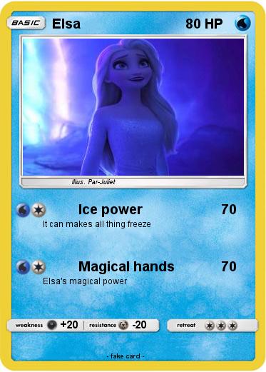 Pokémon Elsa 959 959 - Ice power - My Pokemon Card