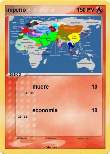 Pokémon imperio 7 7 - muere - Mi carta pokémon