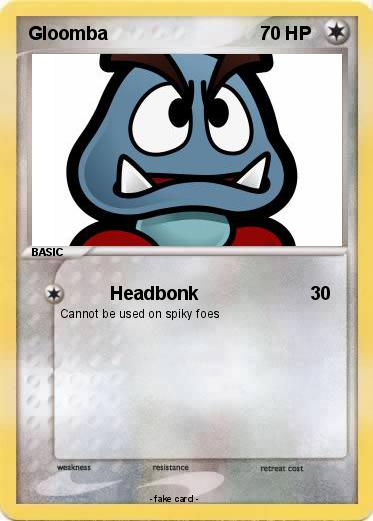 Pokémon Gloomba 14 14 - Headbonk - My Pokemon Card