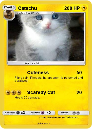 Pokémon Catachu 46 46 - Cuteness - My Pokemon Card