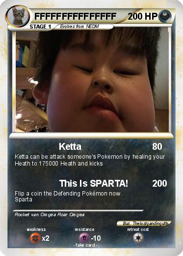 Pokémon FFFFFFFFFFFFFFF - Ketta - My Pokemon Card