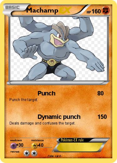 Pokémon Machamp 563 563 - Punch - My Pokemon Card