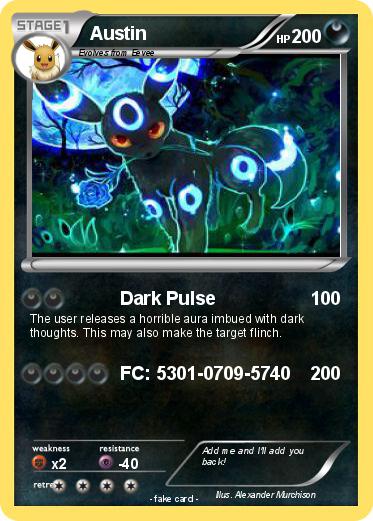 Pokémon Austin 513 513 - Dark Pulse - My Pokemon Card