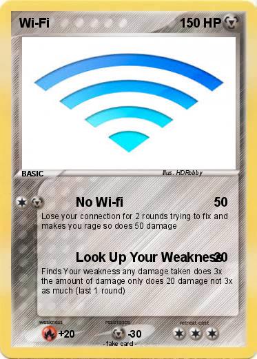 Pokémon Wi Fi 7 7 - No Wi-fi - My Pokemon Card