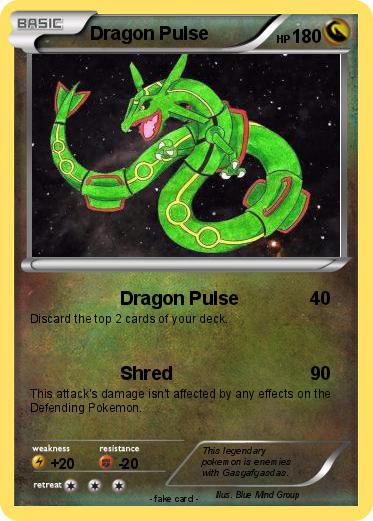 Pokémon Dragon Pulse 1 1 - Dragon Pulse - My Pokemon Card