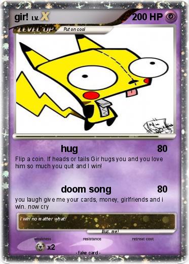 Pokémon gir 697 697 - hug - My Pokemon Card
