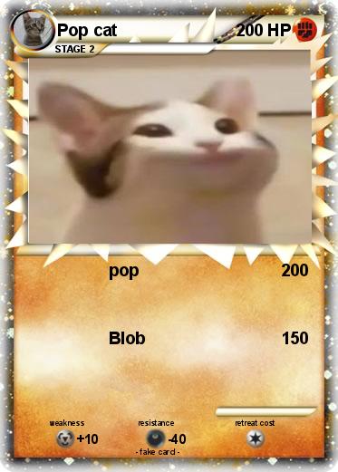 Pokémon Pop cat 43 43 - pop - My Pokemon Card