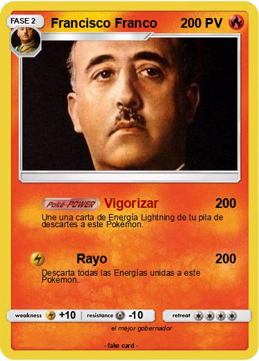 Pokémon Francisco Franco 24 24 - Vigorizar - Mi carta pokémon