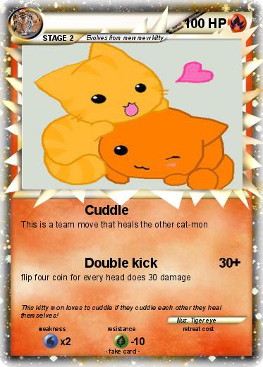 Pokémon 1 85257 85257 - Cuddle - My Pokemon Card