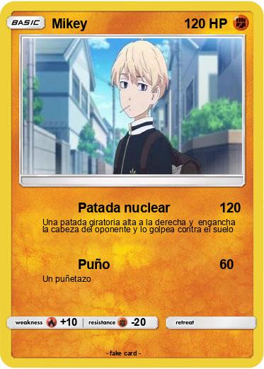 Pokémon Mikey 311 311 - Patada nuclear - My Pokemon Card