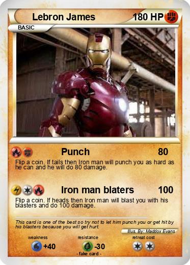 Pokémon Lebron James 762 762 - Punch - My Pokemon Card
