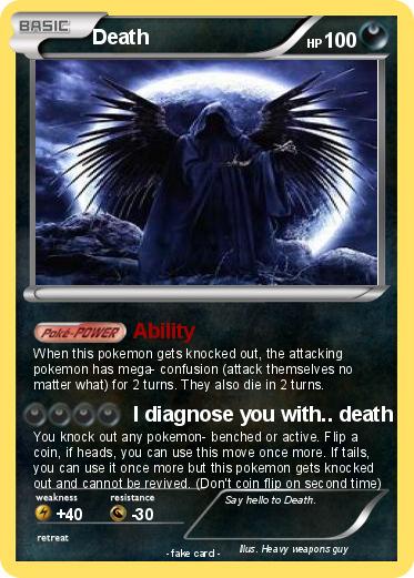 Pokémon Death 5559 5559 - Ability - My Pokemon Card