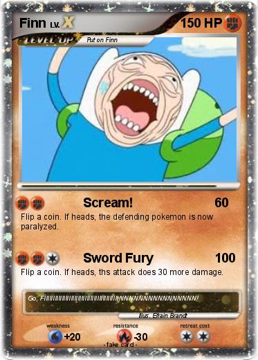 Pokémon Finn 988 988 - Scream! - My Pokemon Card