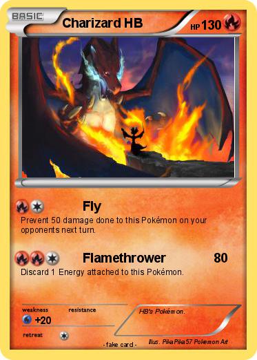 Pokémon Charizard HB - Fly - My Pokemon Card