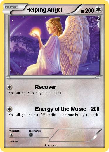 Pokémon Helping Angel - Recover - My Pokemon Card