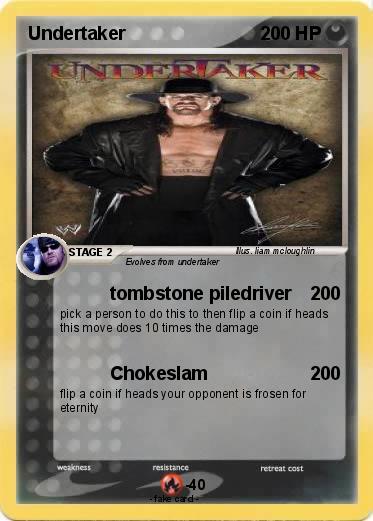 Pokémon Undertaker 799 799 - tombstone piledriver - My Pokemon Card