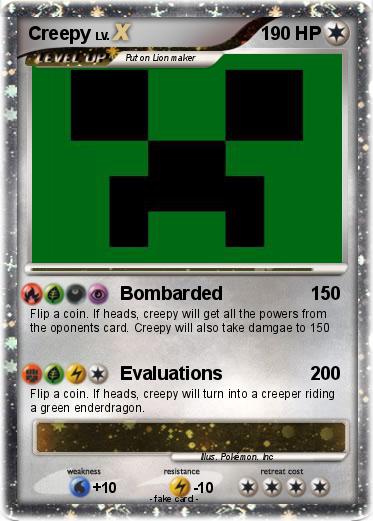 Pokémon Creepy 569 569 - Bombarded - My Pokemon Card
