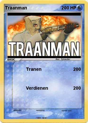 Pokémon Traanman 6 6 - Tranen - My Pokemon Card