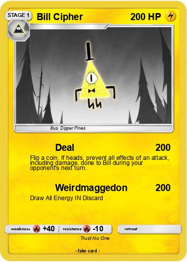 Pokémon Bill Cipher 604 604 - Deal - My Pokemon Card