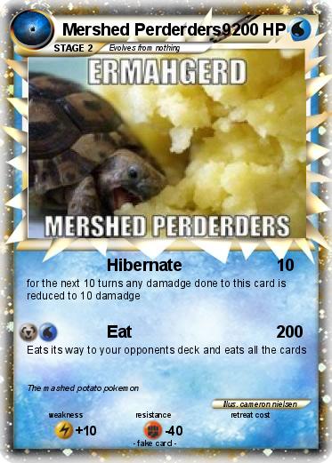 Pokémon Mershed Perderders9 - Hibernate - My Pokemon Card