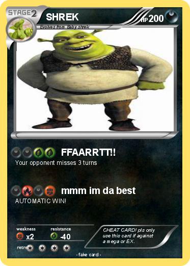 Pokémon SHREK 797 797 - FFAARRTT!! - My Pokemon Card