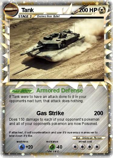 Pokémon Tank 402 402 - Armored Defense - My Pokemon Card
