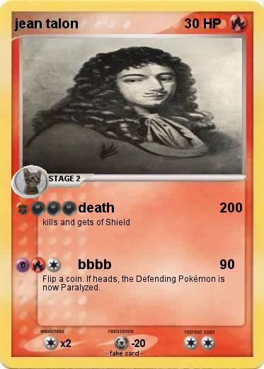 Pokémon jean talon 9 9 - death - My Pokemon Card
