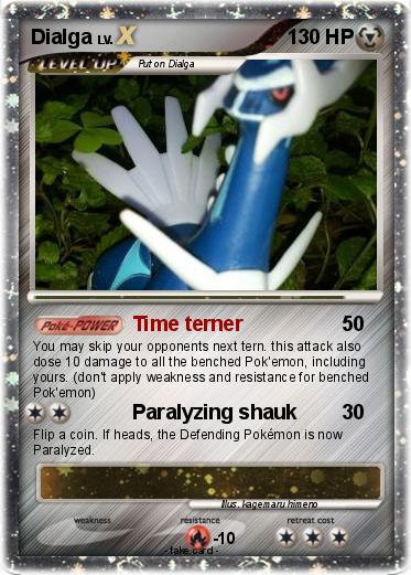 Pokémon Dialga 4932 4932 - Time terner - My Pokemon Card