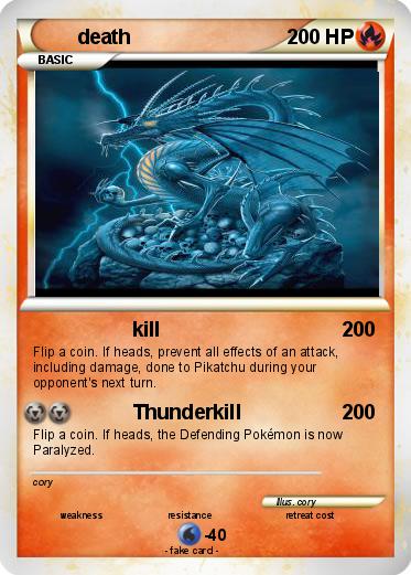 Pokémon death 3379 3379 - kill - My Pokemon Card