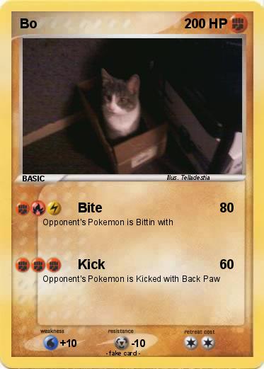 Pokémon 1 36987 36987 - Bite - My Pokemon Card