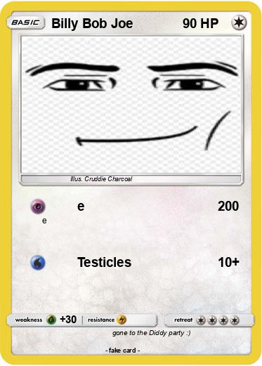 Pokémon Billy Bob Joe 44 44 - e - My Pokemon Card